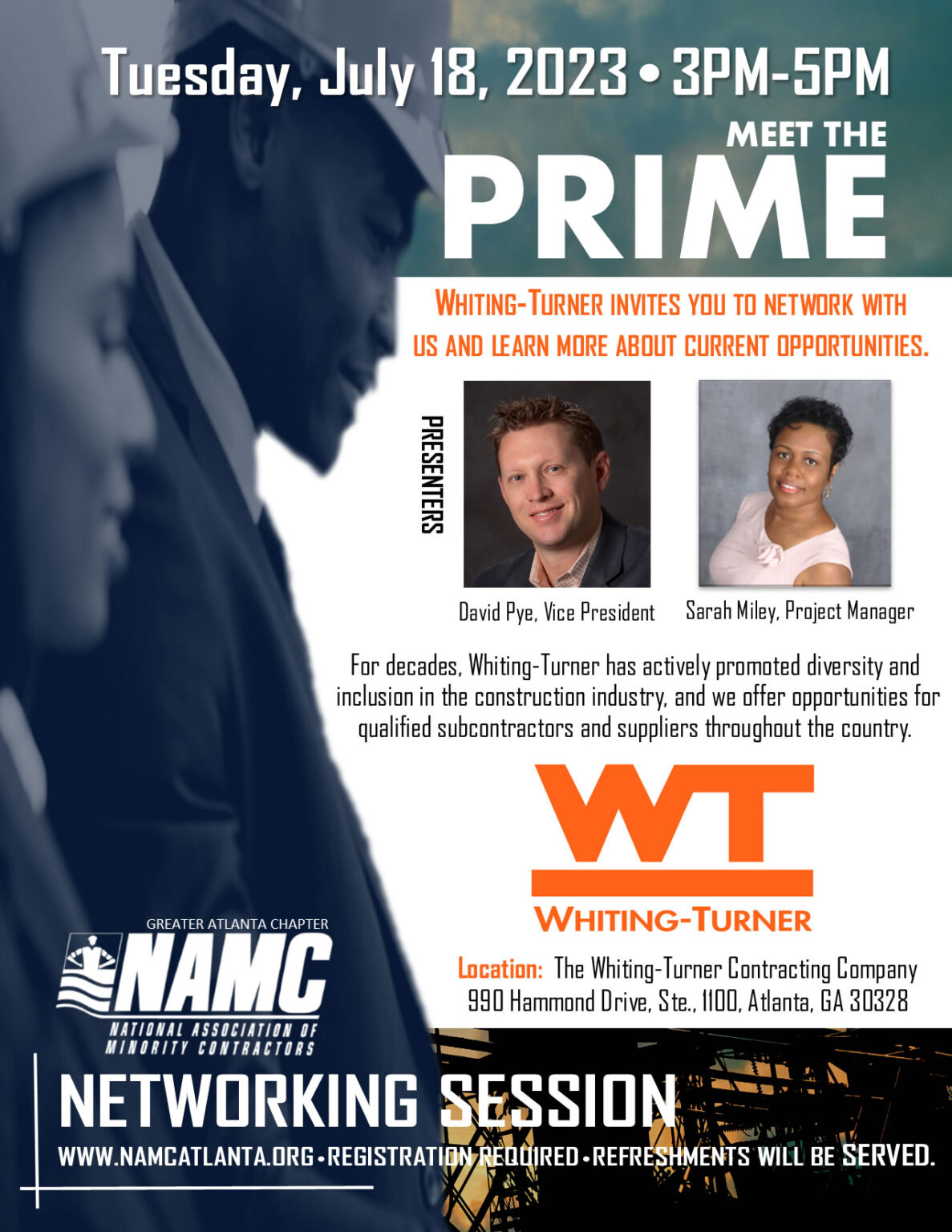 Meet The Prime: Whiting-Turner | NAMC Greater Atlanta